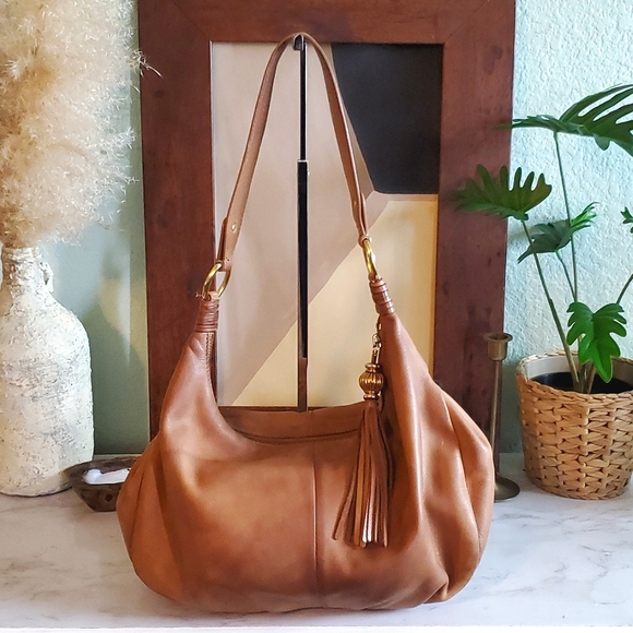 Sigrid Olsen | Bags | Sigrid Olsen Genuine Cowhide Leather Hobo ...